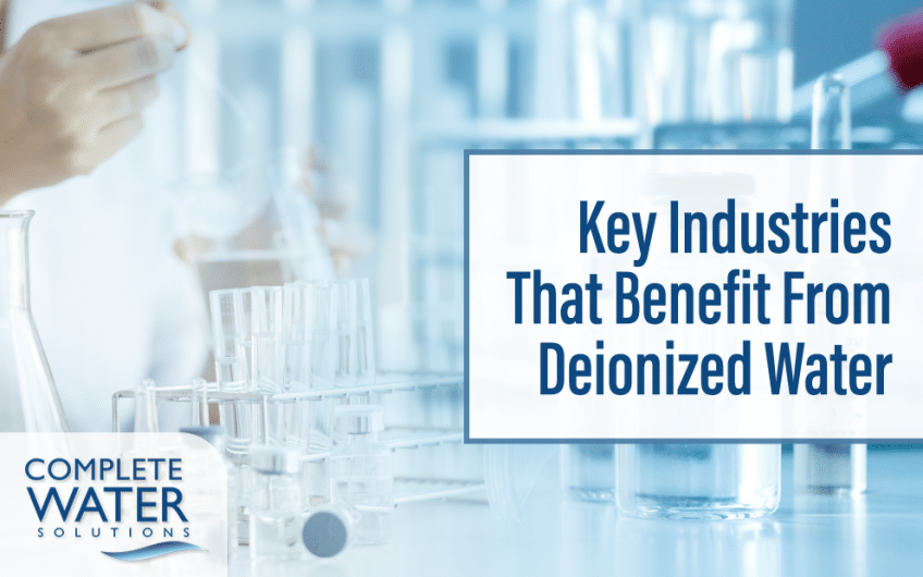Key Industries that Benefit from Deionized Water | CWS