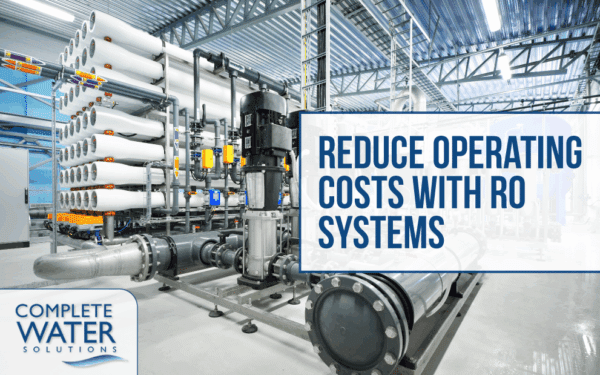 Industrial RO Systems Reduce Manufacturer Operating Cost
